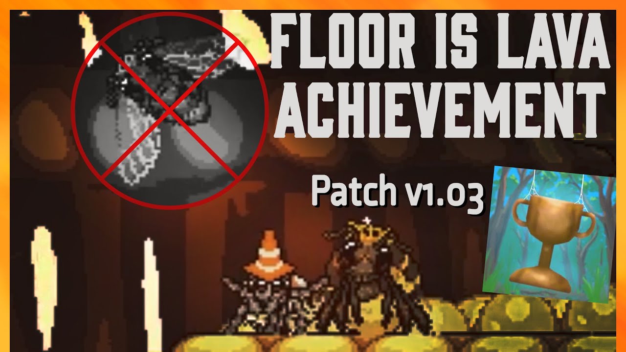 Webbed - Floor is Lava Achievement [Patch v1.03] - YouTube