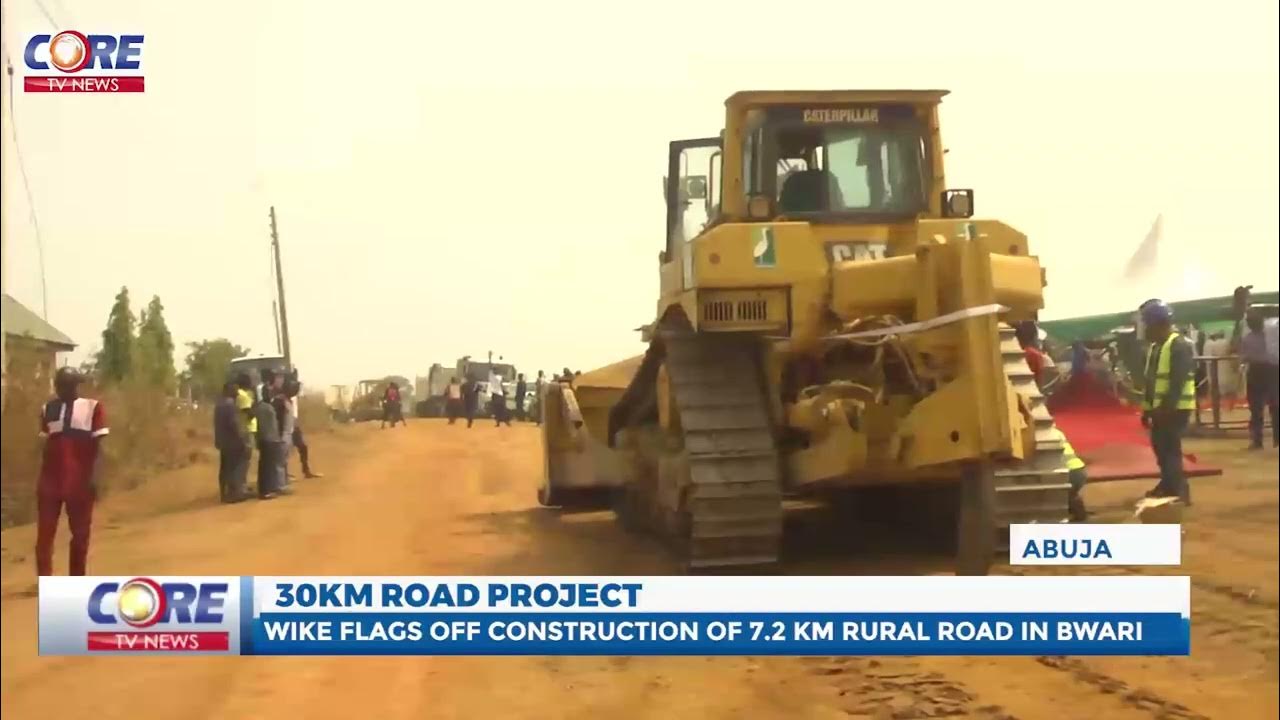 30km Road Project Wike Flags Off Construction Of 7 2 Km Rural Road In