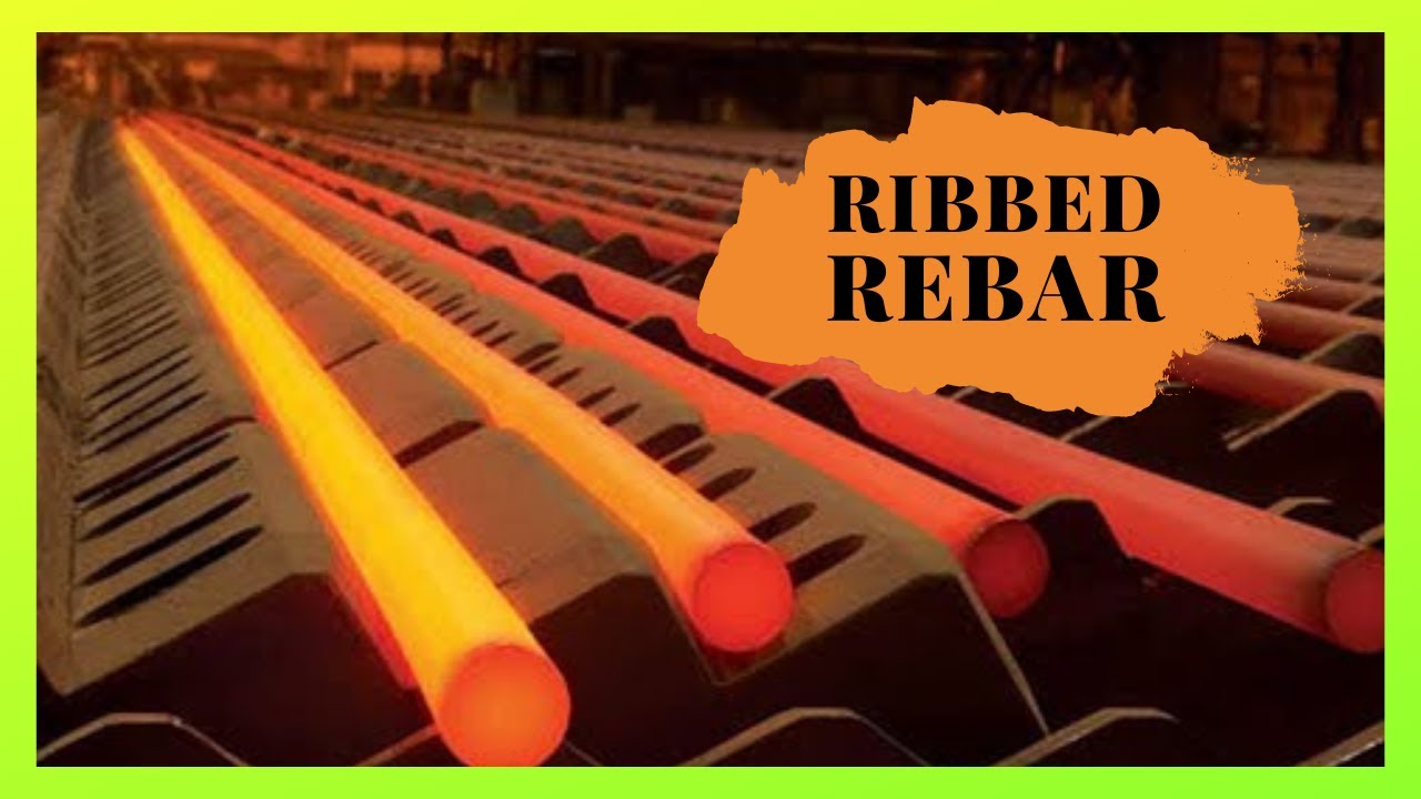 How Is Ribbed Rebar Made | Steel Industry - YouTube