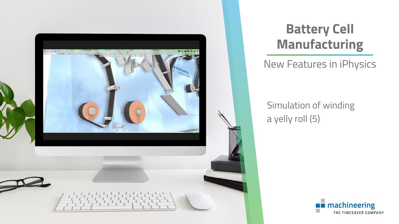Battery Cell Manufacturing - Winding (Step 5) - YouTube