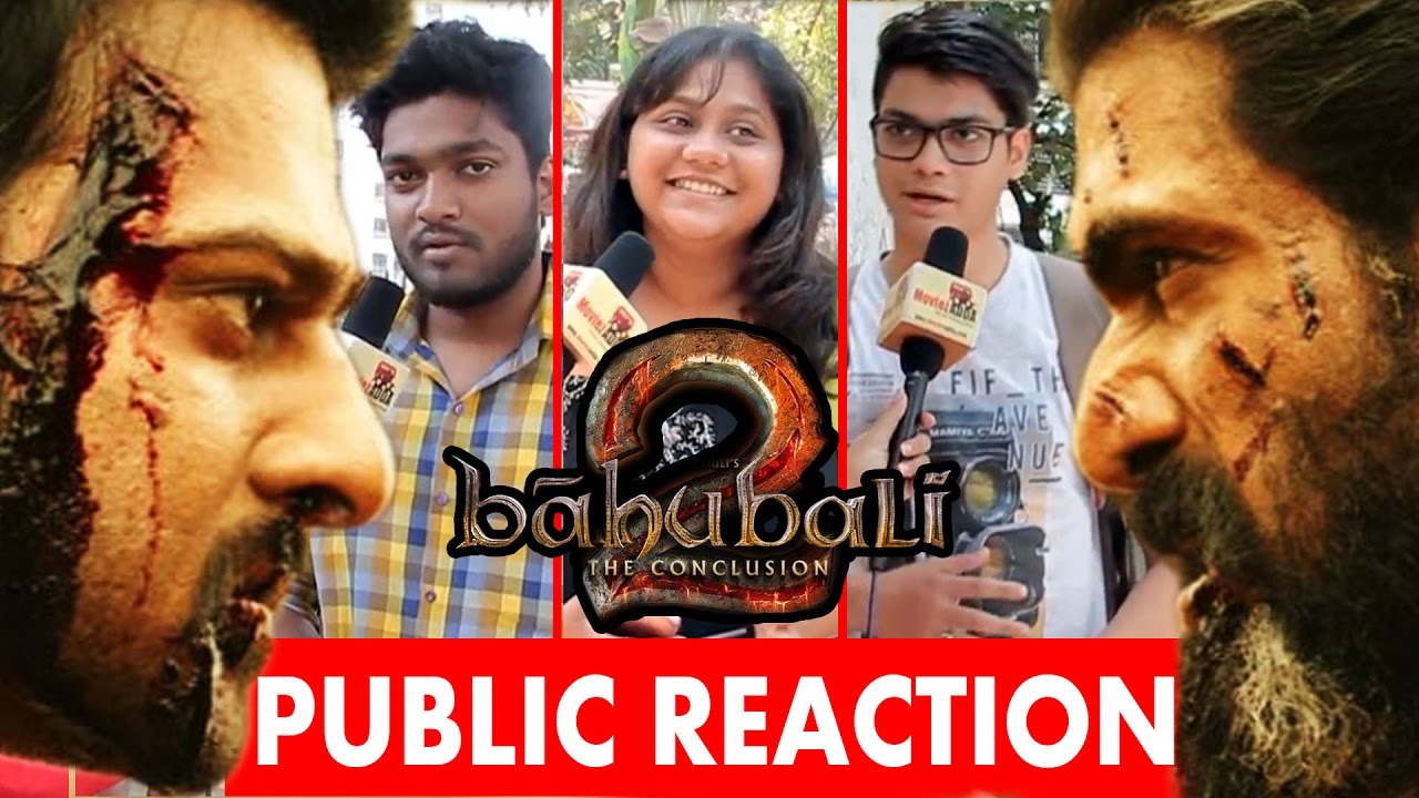 Baahubali 2 - The Conclusion Trailer PUBLIC Reaction | FANS Excited Why ...