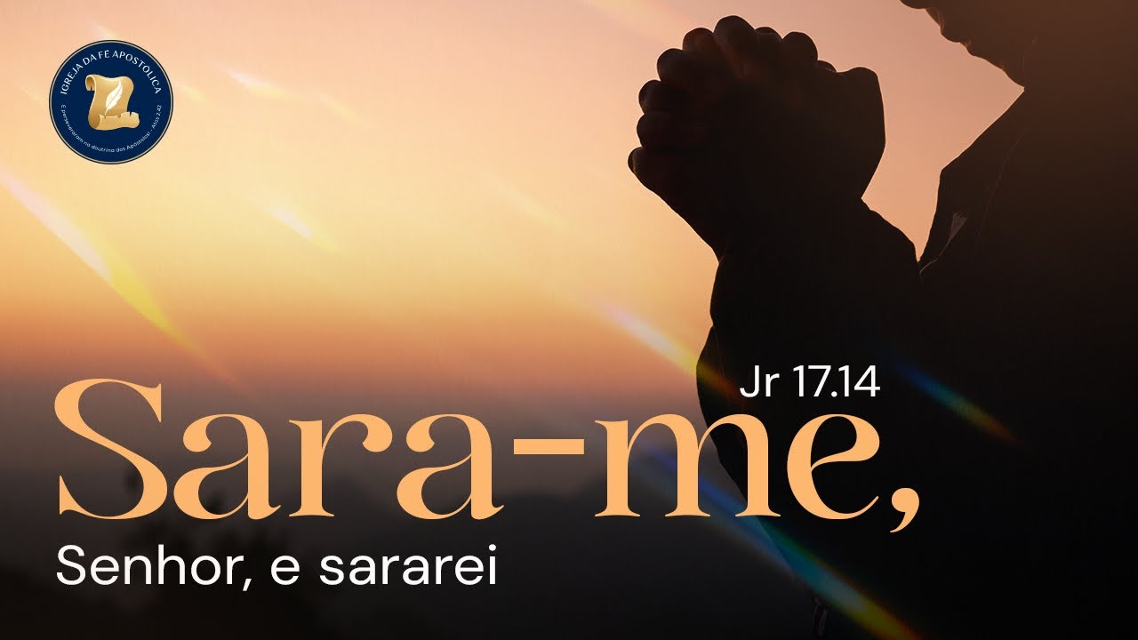 🔵 4.º dia, propósito: "Sara-me, Senhor, e sararei" | 25/08/24 | Pr ...