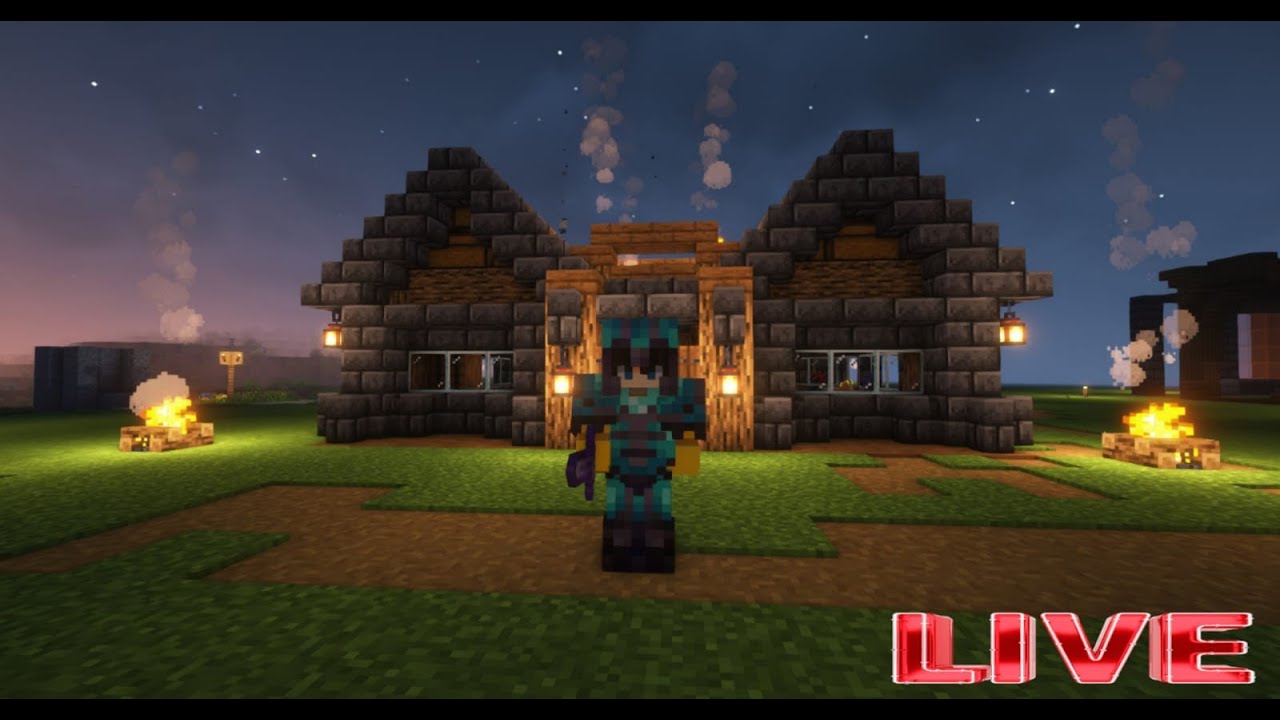 Minecraft Live Stream In survival World ||🔴 - YouTube
