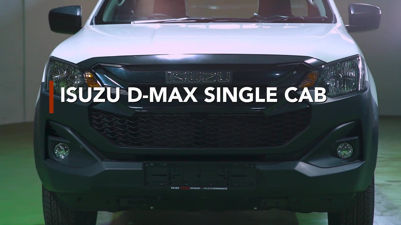 Powerful and Versatile: The New Isuzu D-Max Single Cab 4x4 2024 | Isuzu ...