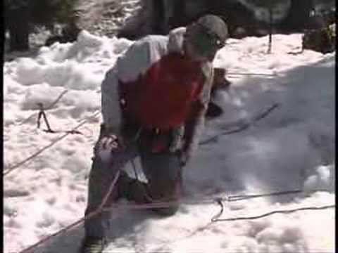 Crevasse Rescue Part II - Transfer Load/Escape System - YouTube