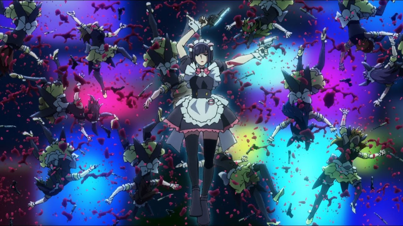 Akiba Maid Sensou - Maid Gun Dance - YouTube