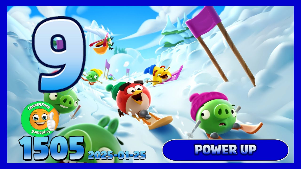 Level 9 - HOW TO GET the HIGHEST SCORE POWER-UP in Angry Birds Friends ...
