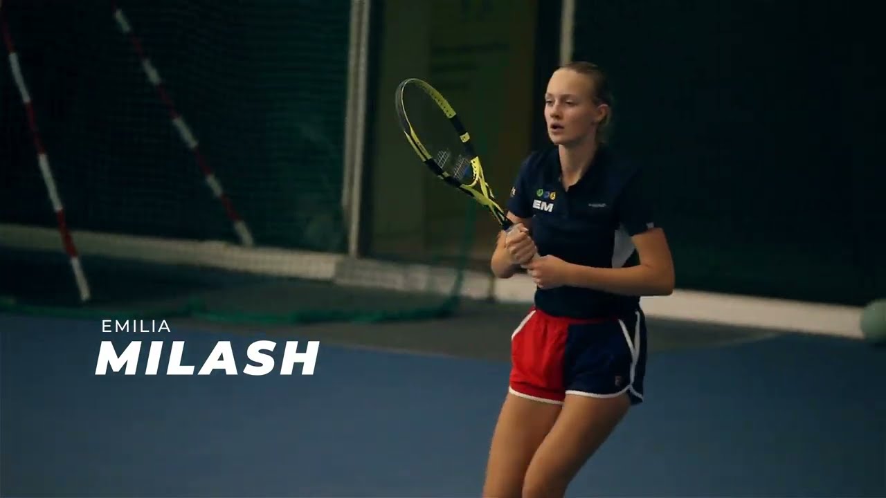 Top Junior Tennis Players | Emilia Milash | Avant Garde program - YouTube