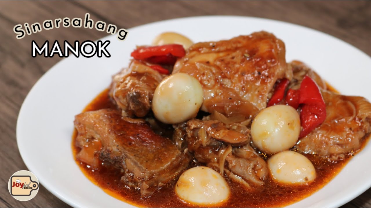 Sinarsahang Manok Lutong Bahay - YouTube