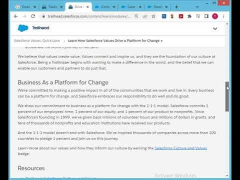 Learn How Salesforce Values Drive a Platform for Change - YouTube