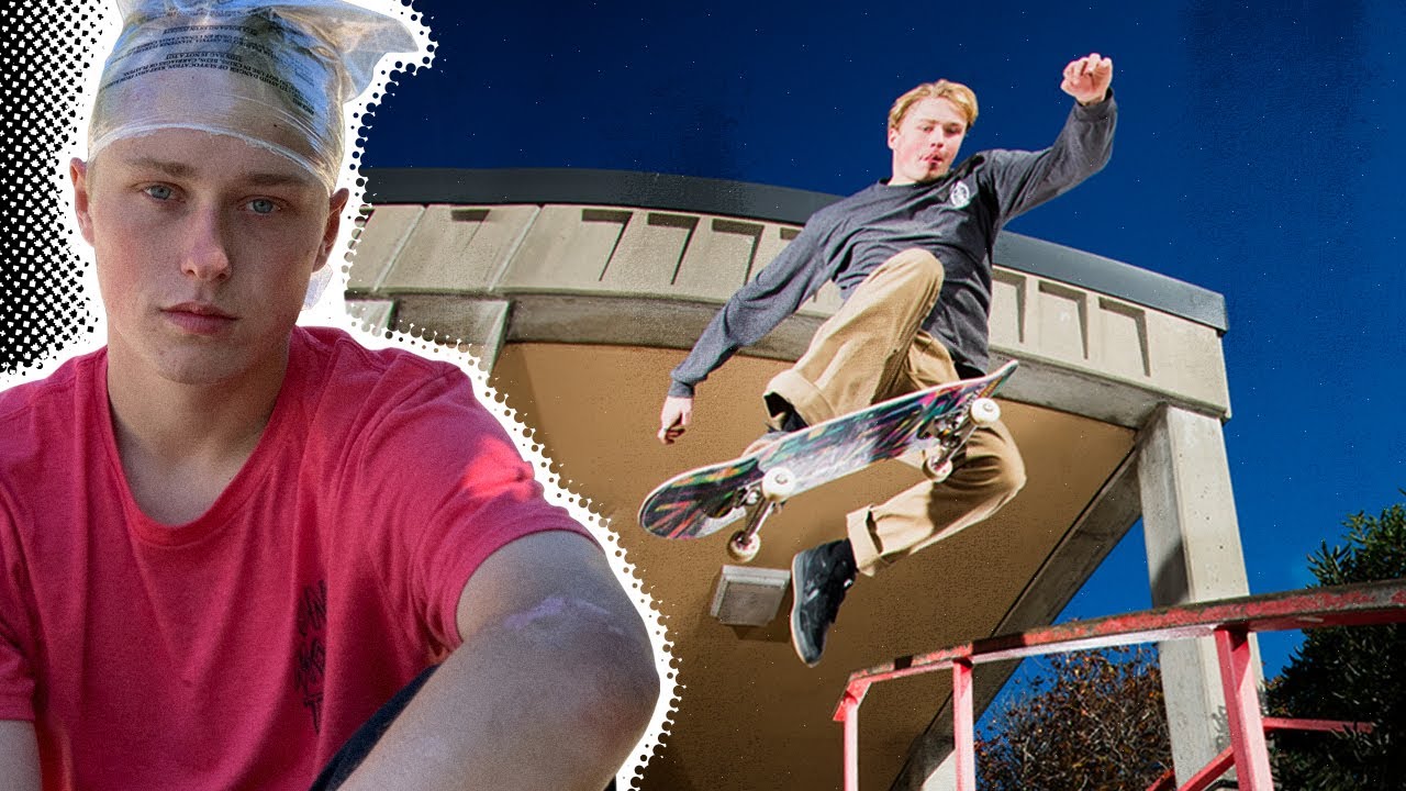 Skateboarder Or Stuntman? Jake Wooten's First SC Video Part! TIMELINE ...