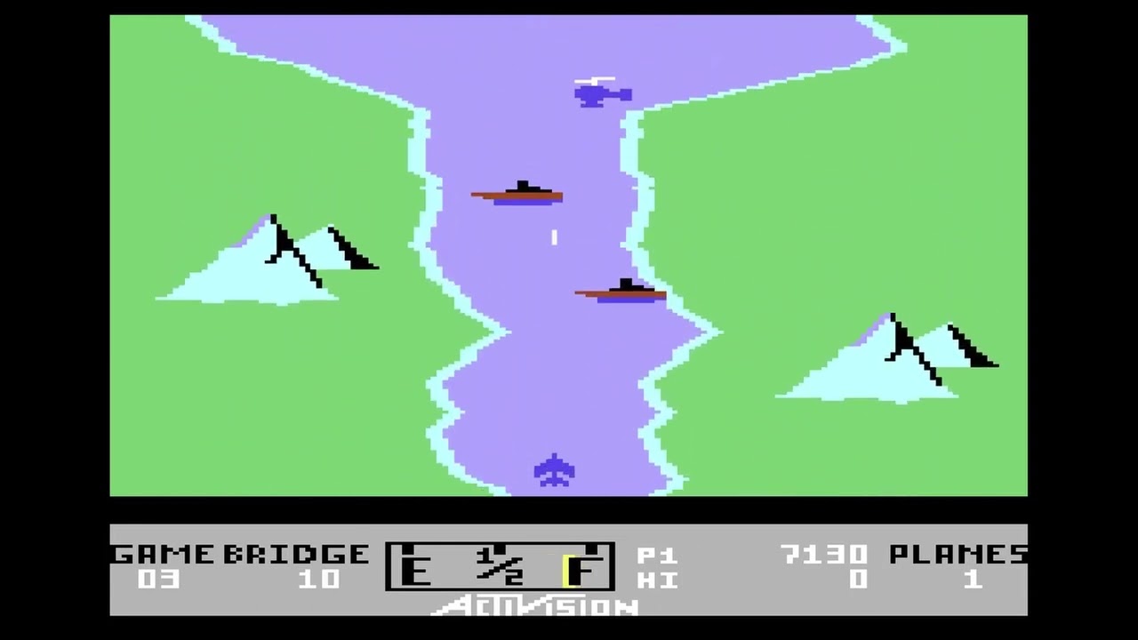 River Raid / C64 - YouTube