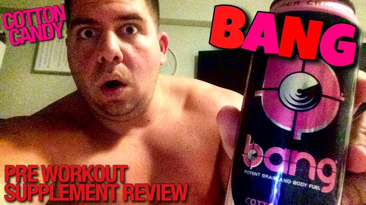 Supplement Review Pre Workout Bang Flavor Cotton Candy #productreview # ...