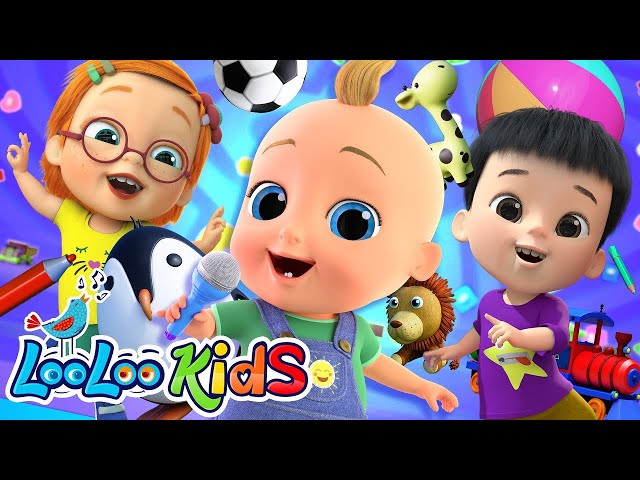 Toy Parade & Toy Song 🎁🧸 Looloo Kids: Nursery Rhymes & Kids Songs ...