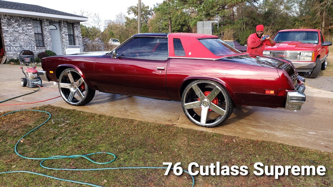 76 Cutlass Transformation and Delivery - YouTube