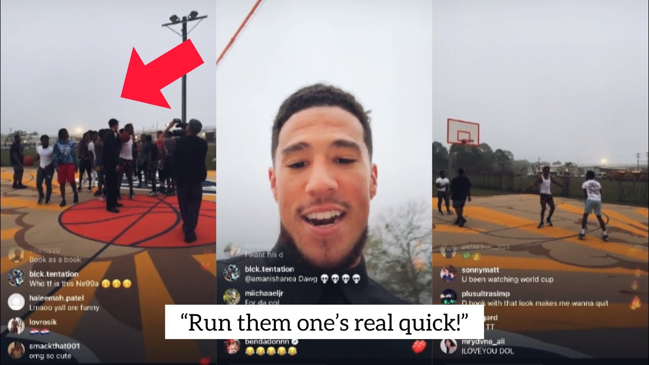 Devin Booker went play basketball into the trenches of Mississippi on ...