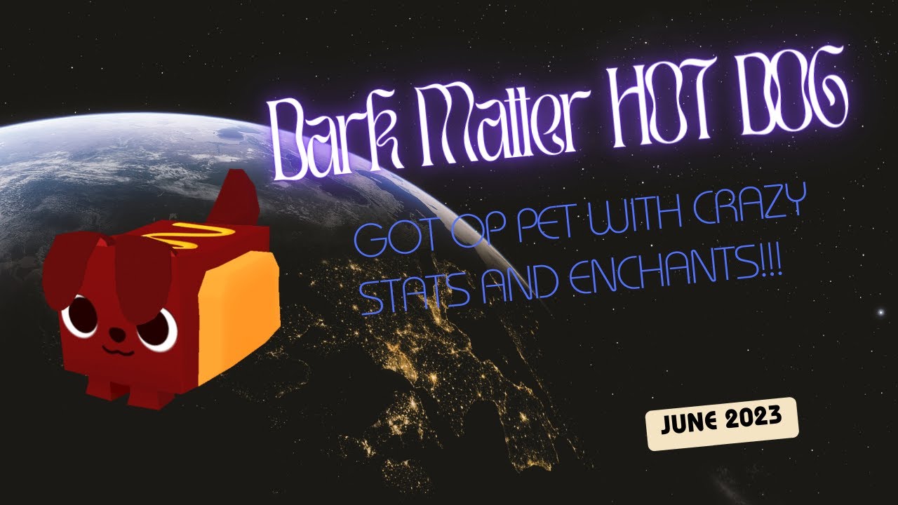 I Have Achieved The DARK MATTER HOT DOG!!! | Pet Simulator X - YouTube