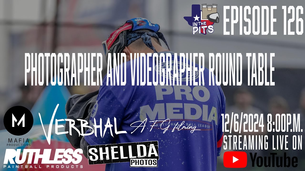 In The Pits episode 126, the Photo/Video Round Table ft. Verbhal, AFG, Shellda , Mafia ...