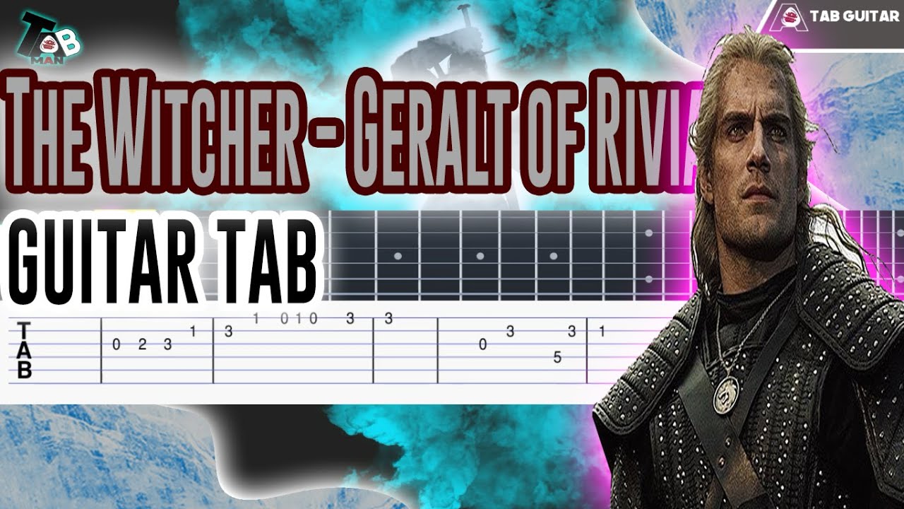 The Witcher - Main Theme (Geralt of Rivia) Guitar Tab - YouTube