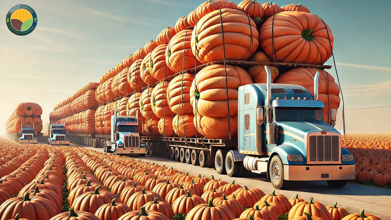 How US Farmers Harvest 1.1 Billion Pounds of Pumpkins: Processing ...