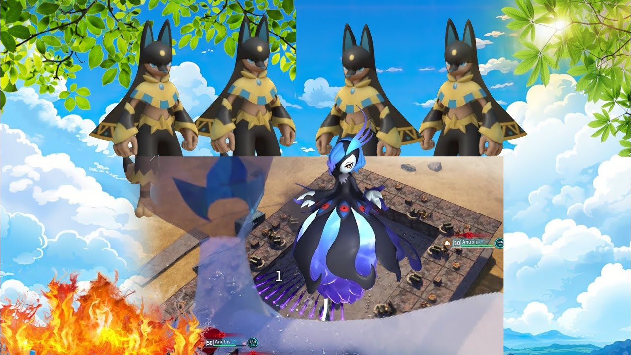 20 ANUBIS VS GOD BELLANOIR LIBERO POKEMON 😍 - I MADE THE UNBEATABLE ...