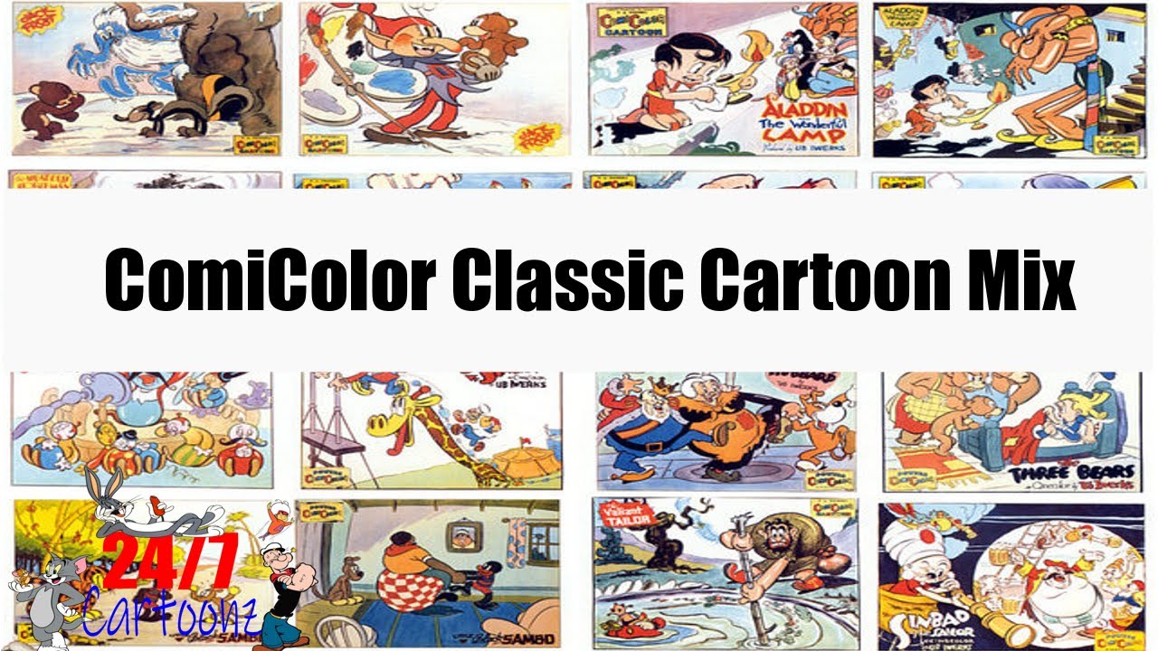 ComiColor Classic Cartoon Mix!!! - YouTube