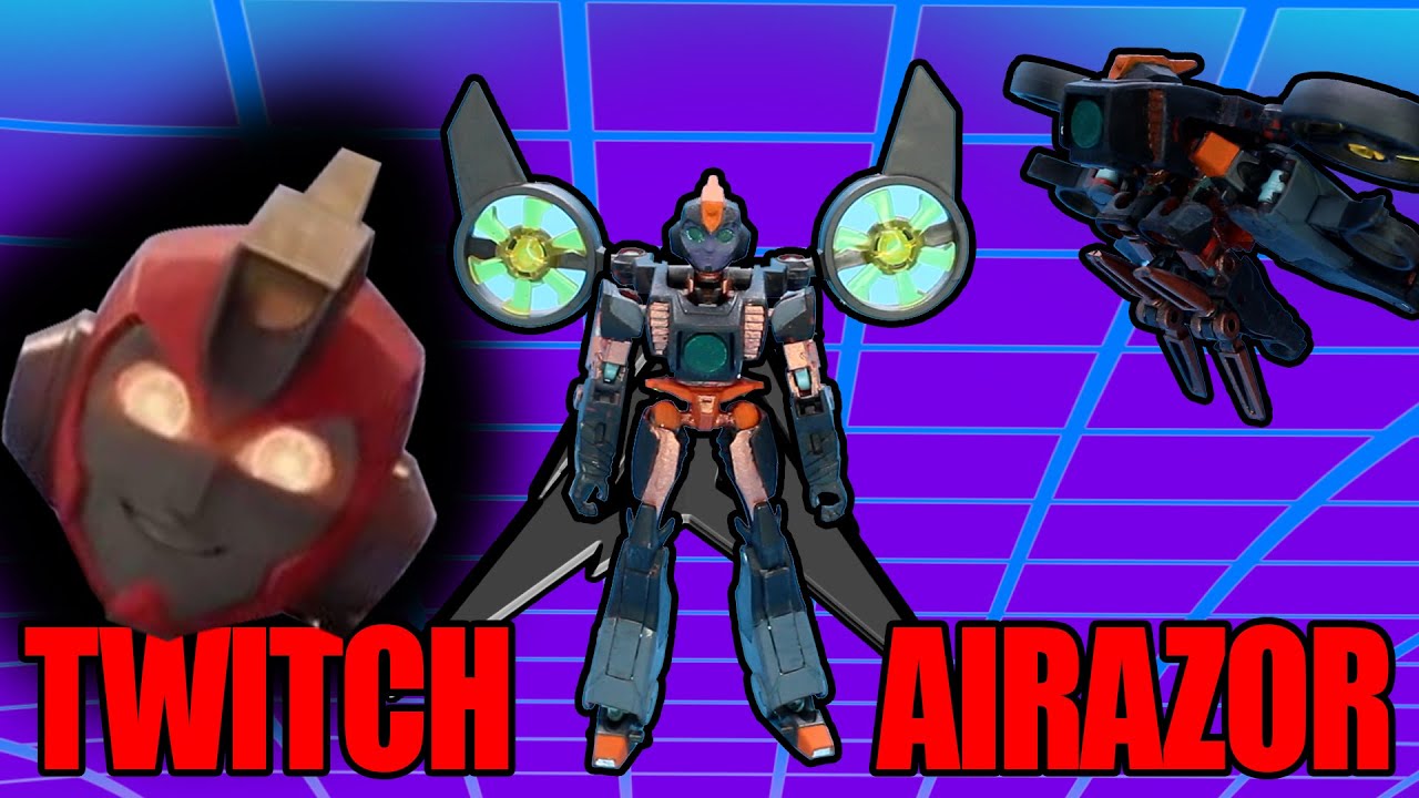 Custom Earthspark Twitch, Airazor: I see that face in the dark at night ...