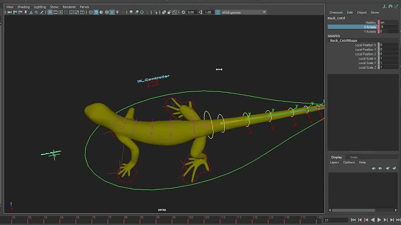Lizard Rigging Showreel | My First Rigg - YouTube