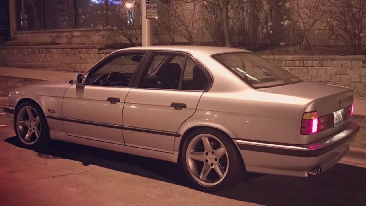 1995 BMW E34 540i M Sport walk around - YouTube
