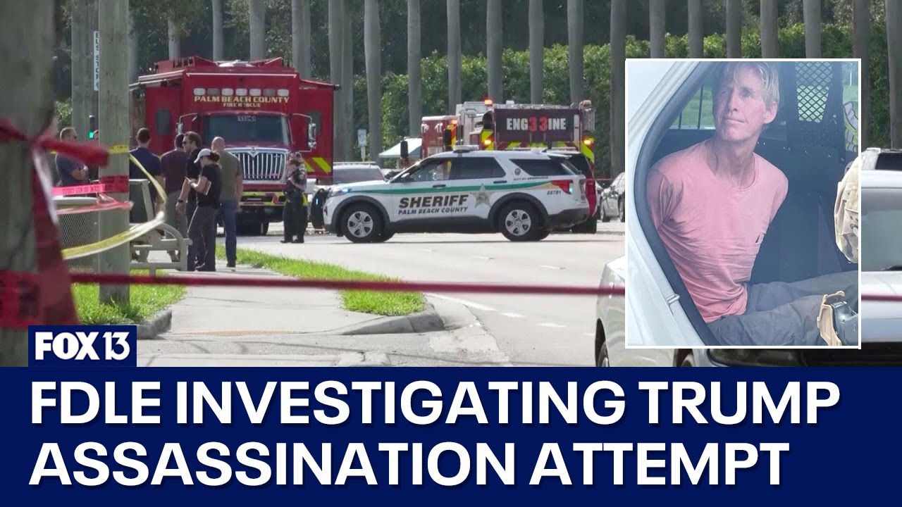 FDLE investigating Trump assassination attempt - YouTube