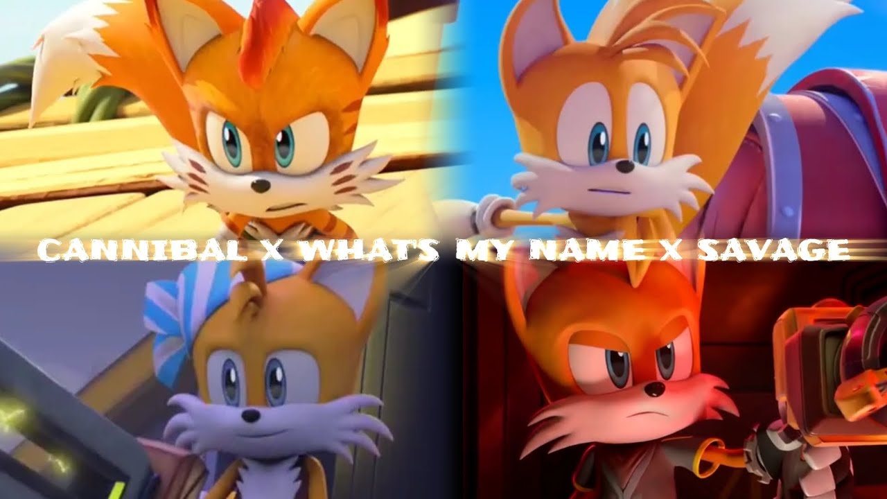 Tails x Nine x Mangey x Sails Edit | Sonic Prime | Cannibal x What's My ...