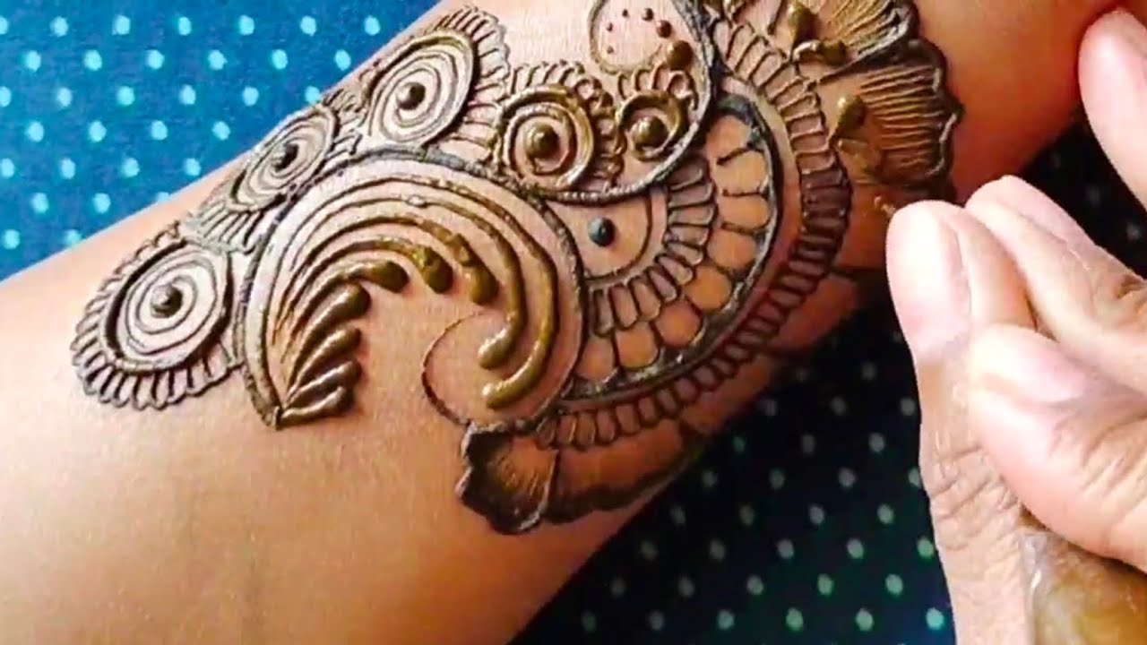 Very beautiful full hand mehndi design | Front hand mehndi design ...