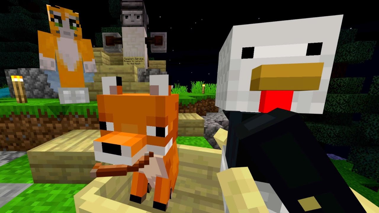 Minecraft - Space Den - Animal Experiments (11) - YouTube