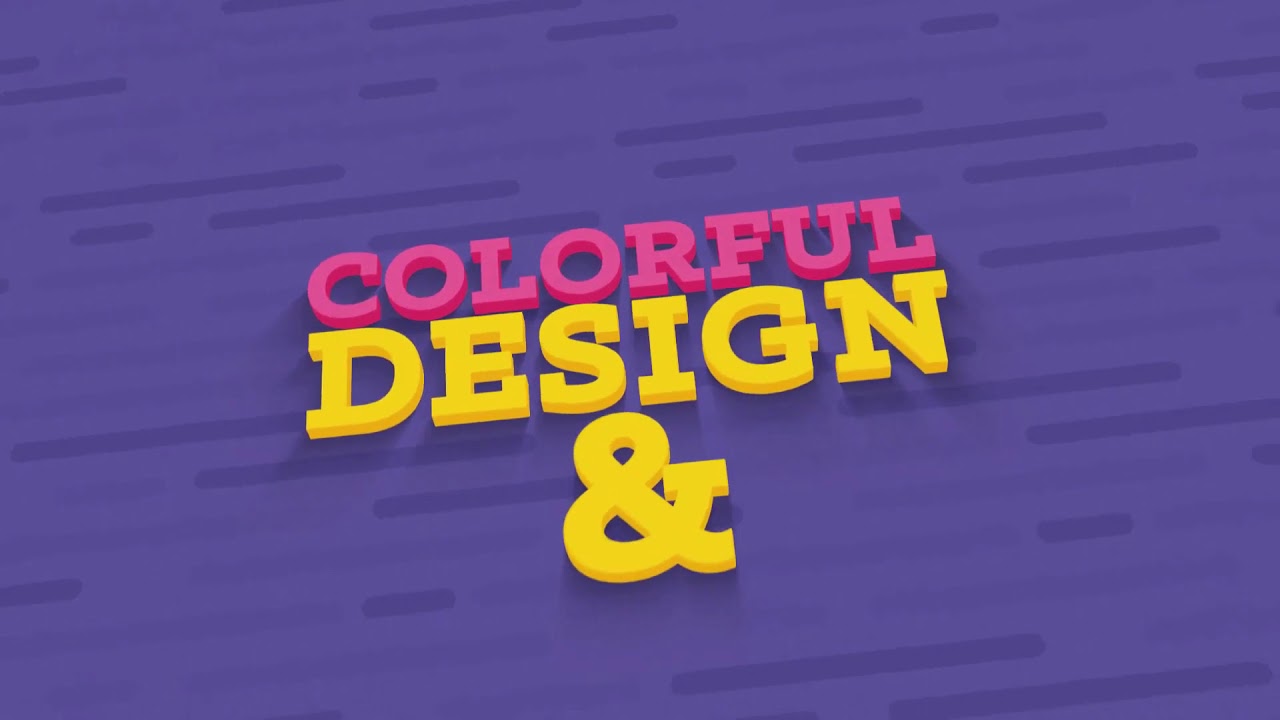 Kinetic Typography Pack - After Effects Template | Free Download - YouTube