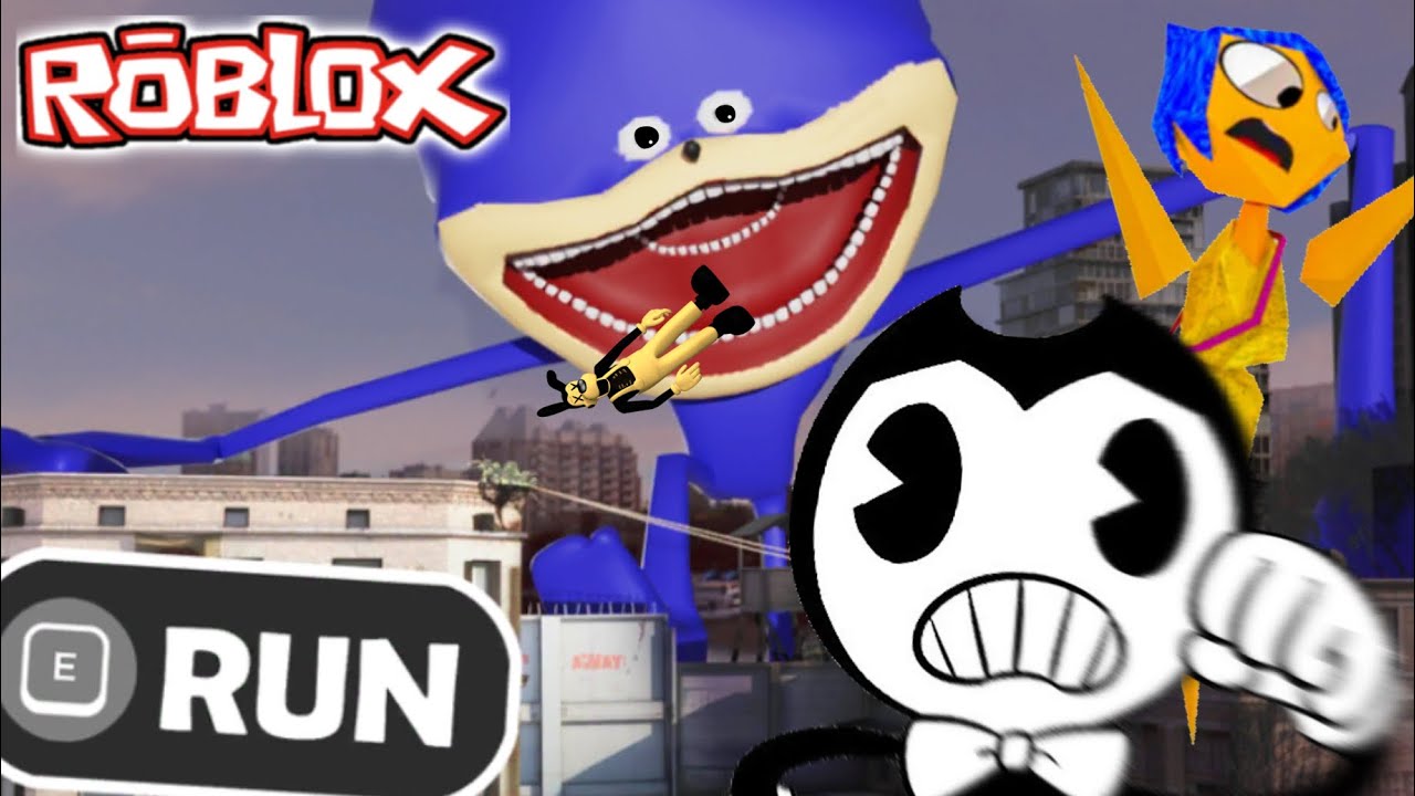 BENDY MEETS SHIN SONIC! [BATIM Roblox] - YouTube