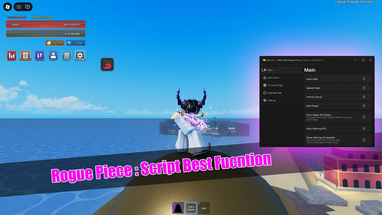Rogue Piece : Script Best Fucntion - YouTube