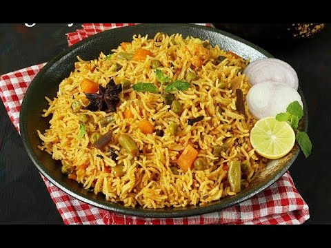 Biryani style Pulav | Cooker Biryani | Pulav Biryani style me - YouTube