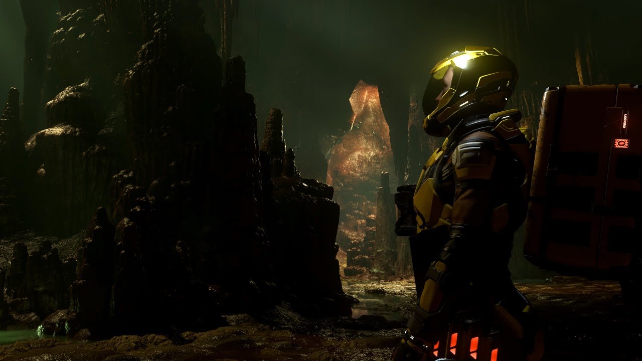 Star Citizen 4.0 EPTU | Acidic Cave Main Chamber - YouTube