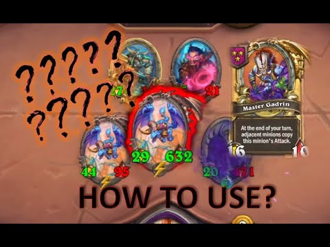 Vol’Jin Master Gadrin buffs in Hearthstone Battlegrounds