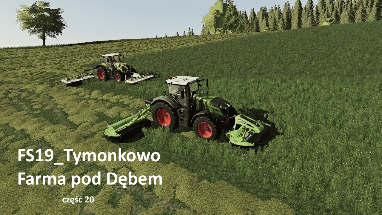 FS19 Tymonkowo Farma pod Dębem część 20 - YouTube