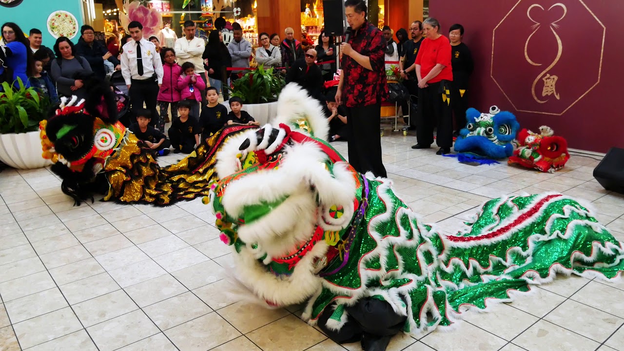 Demonstration Lion Dancing - YouTube