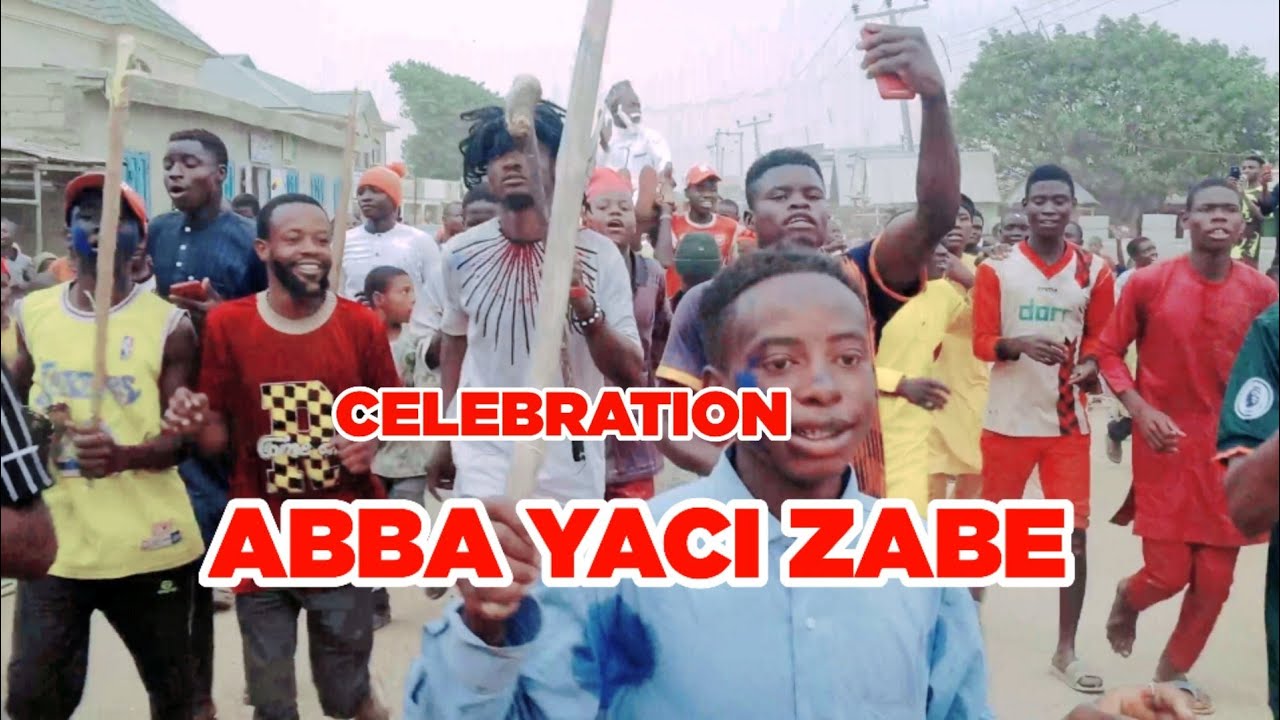 Kalli yadda Dandazon mutane suke Celebration na Abba Gida gida yaci ...