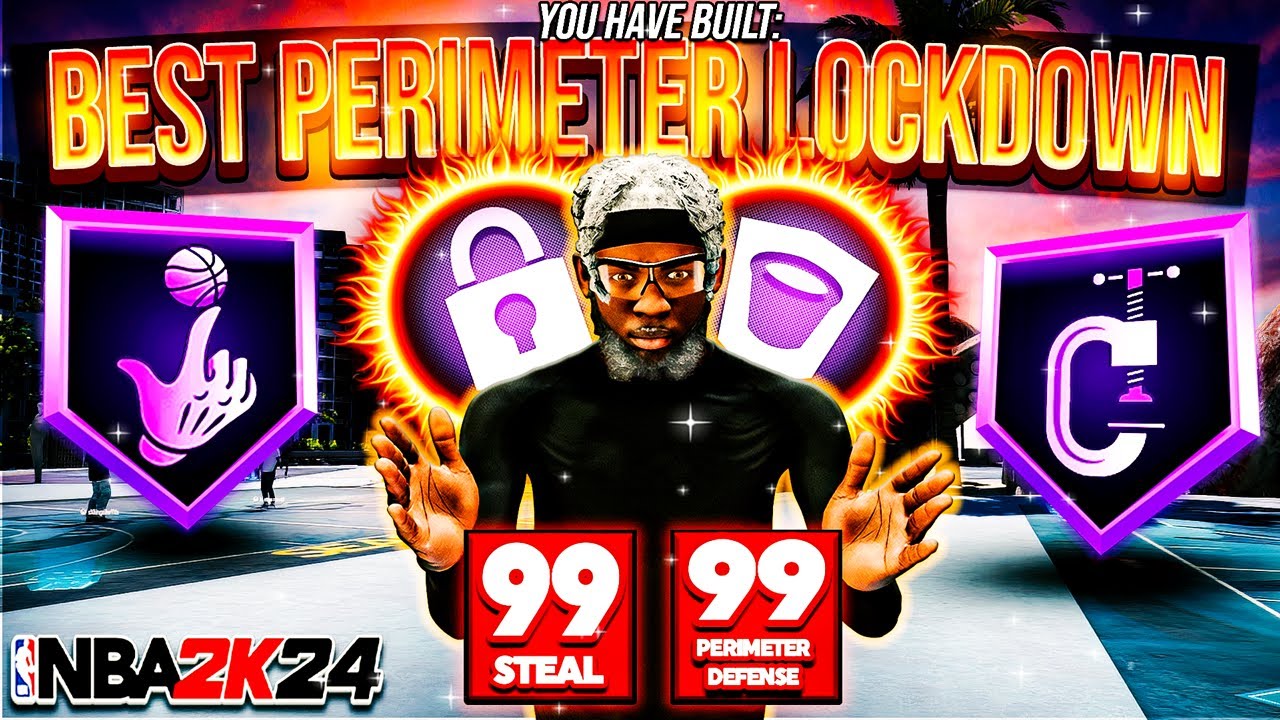 NEW BEST LOCKDOWN BUILD w/ 99 STEAL + 99 PERIMETER DEFENSE IS THE MOST ...