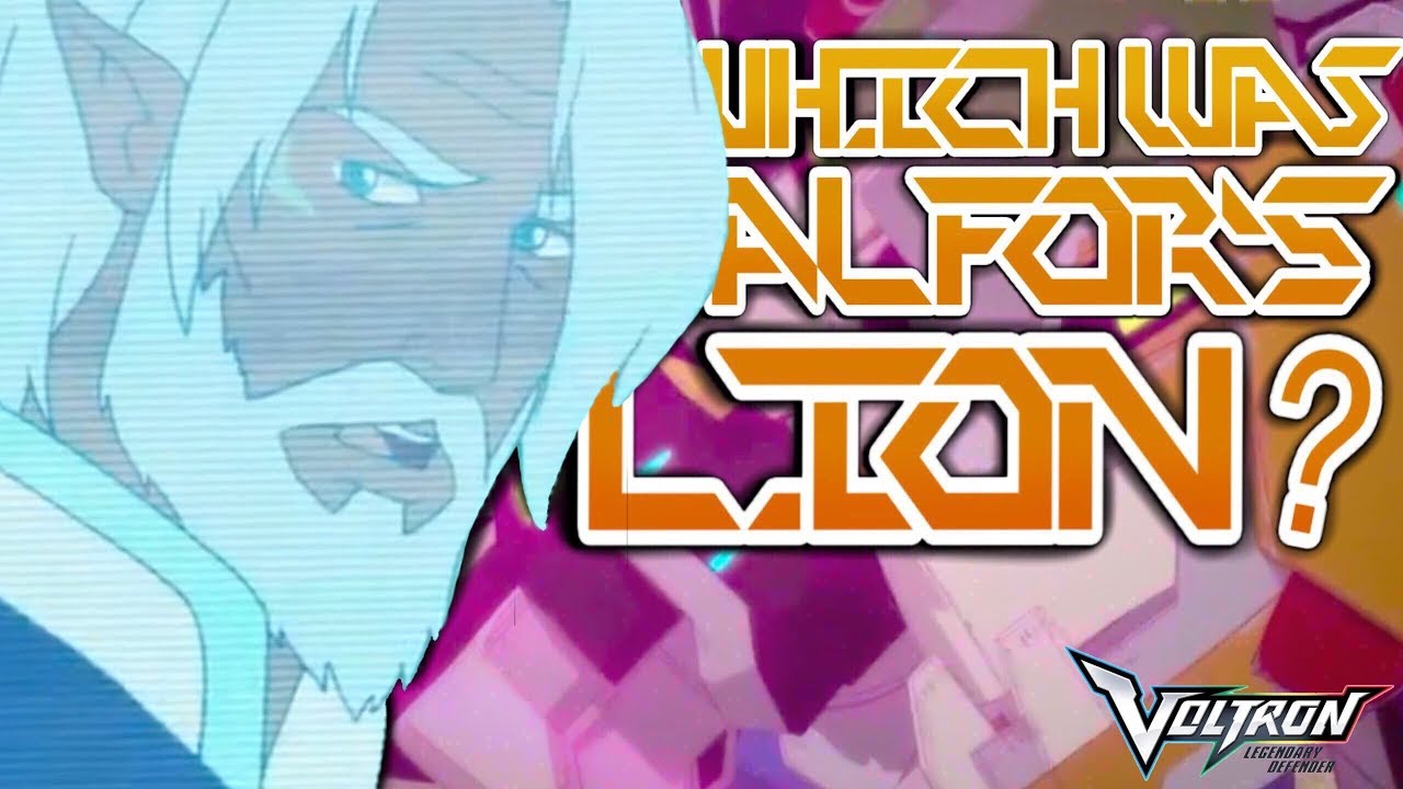 WHICH LION DID KING ALFOR PILOT? | Voltron: Legendary Defender ...