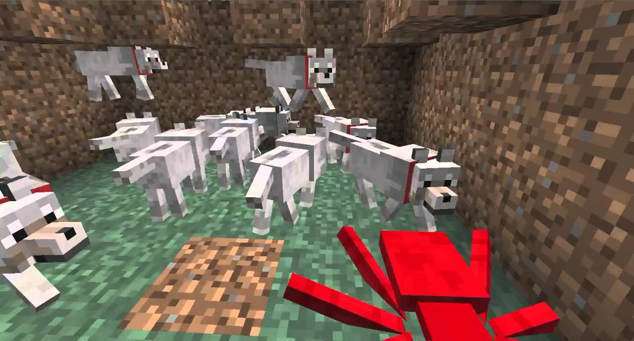 MInecraft-dogs vs mobs - YouTube