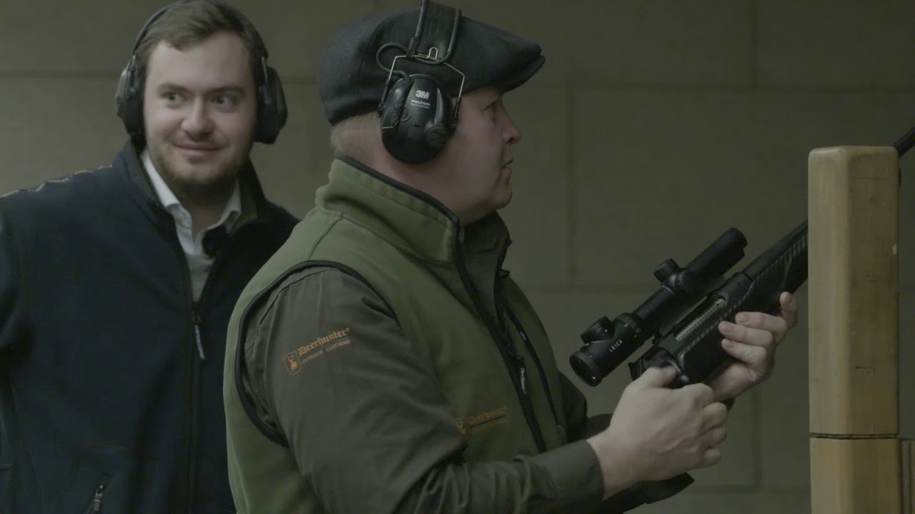 Target Practice in a Shooting Cinema - YouTube