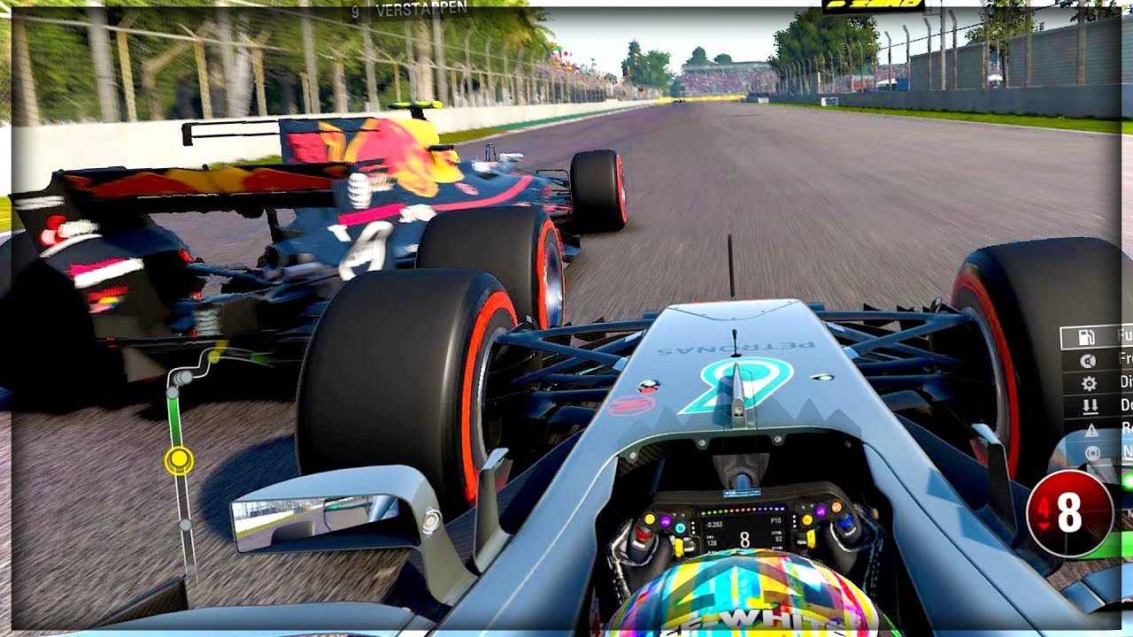 CLOSE CALL WITH VERSTAPPEN - F1 2017 Career Mode Part 138 - YouTube
