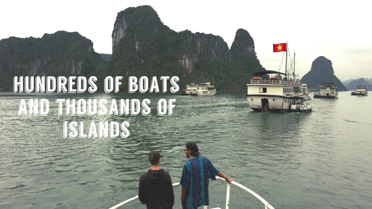 THOUSANDS OF LIMESTONE ISLANDS - HALONG BAY 'DESCENDING DRAGON ...