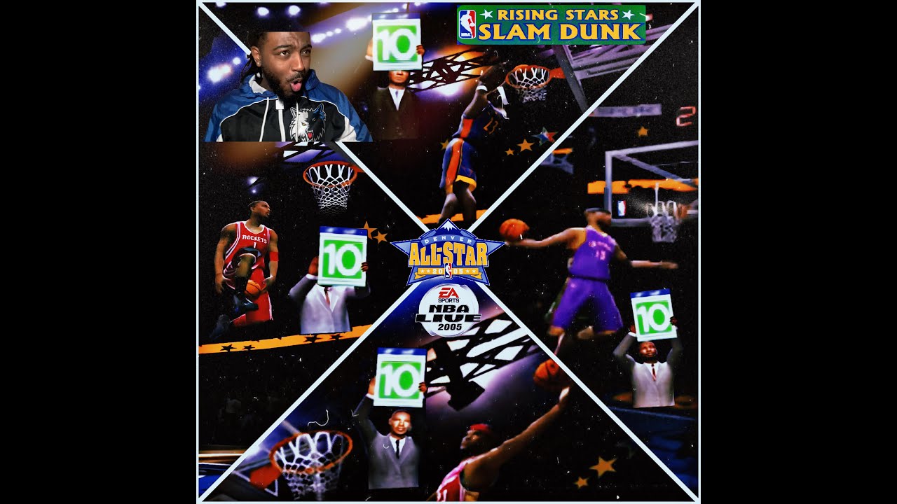 NBA Live 2005 Dunk Contest: A 20-Year-Old Masterpiece That Puts NBA 2K ...