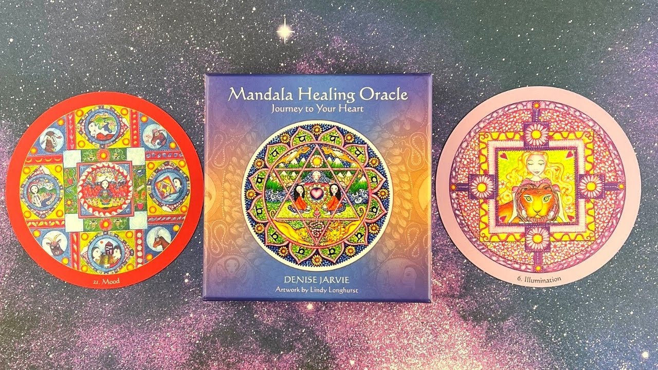 Mandala Healing Oracle Cards 💮 Journey to Your Heart, Meditations ...